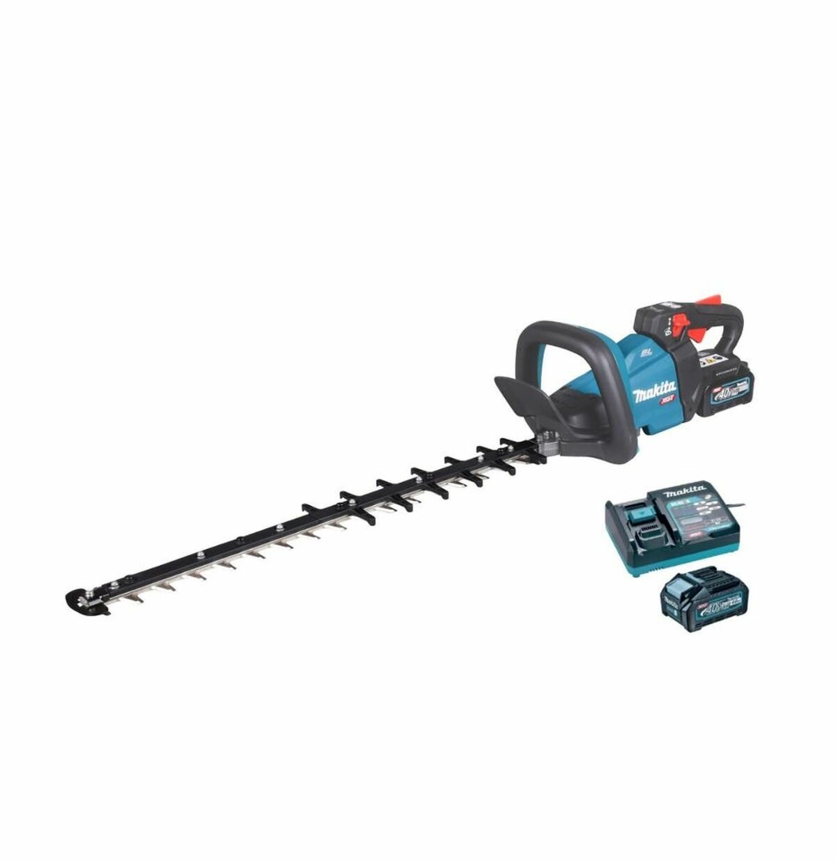 Аккумуляторный кусторез Makita UH006GRF, 40В XGT, 60см (1 акк. 4Ач, З/У)