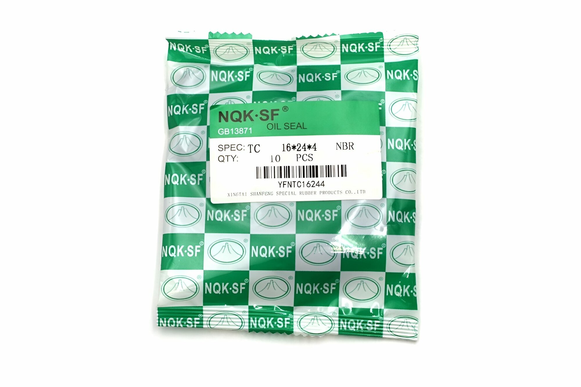 Сальник 16х24х4 TC NQK.SF (Комплект 10 шт.)