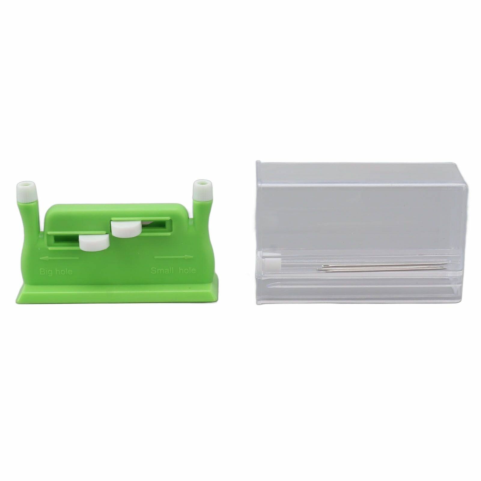 Автоматический нитевдеватель для домашнего шитья, автоматическое устройство для шитья ниток с 5 иглами для пожилых людей, утилиты для вышивки крестом, зеленый