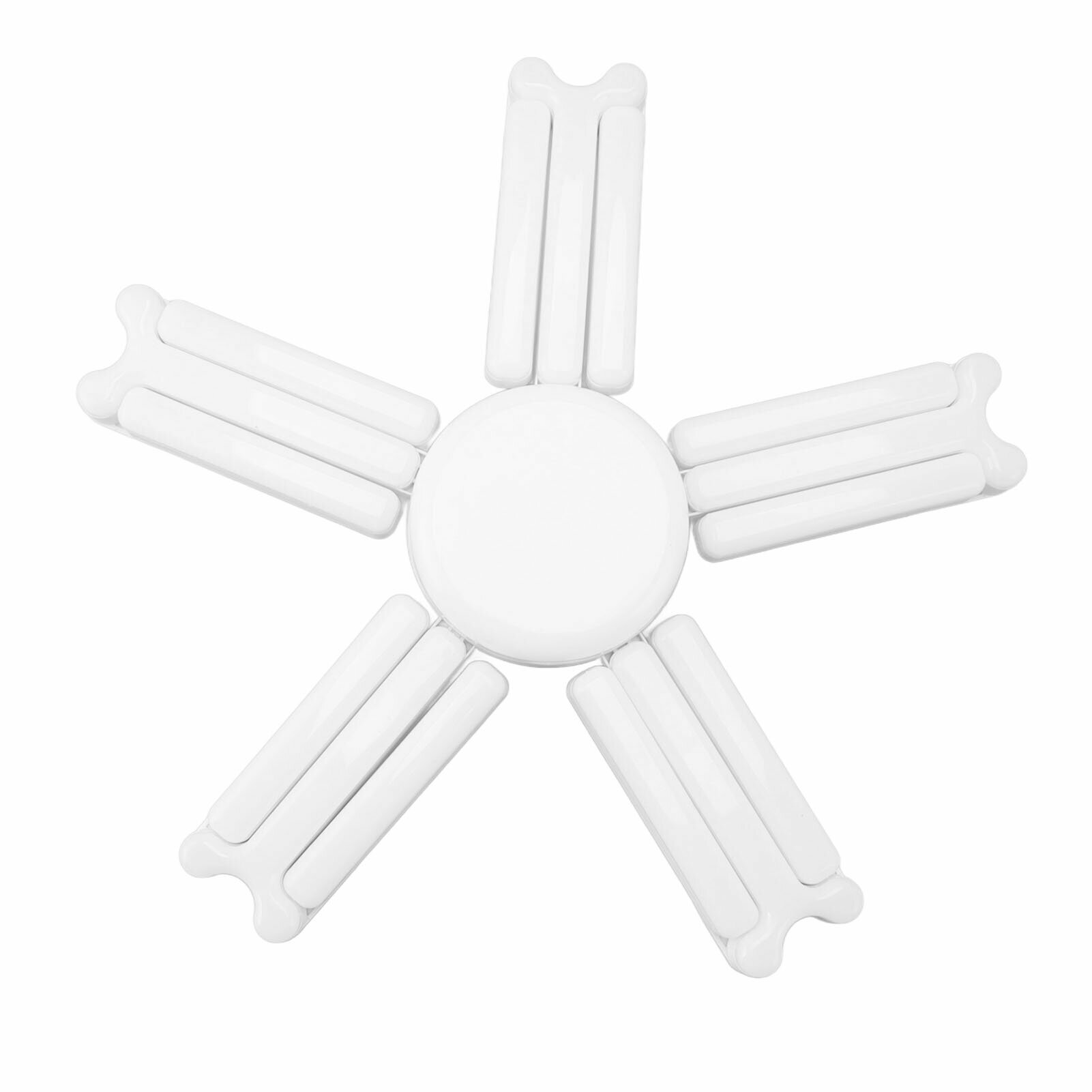 Светодиодный гаражный светильник 100W 6000-6500K E27 Складной Регулируемый Сверхяркий Потолочный светильник для гаража 85-265V ABS корпус