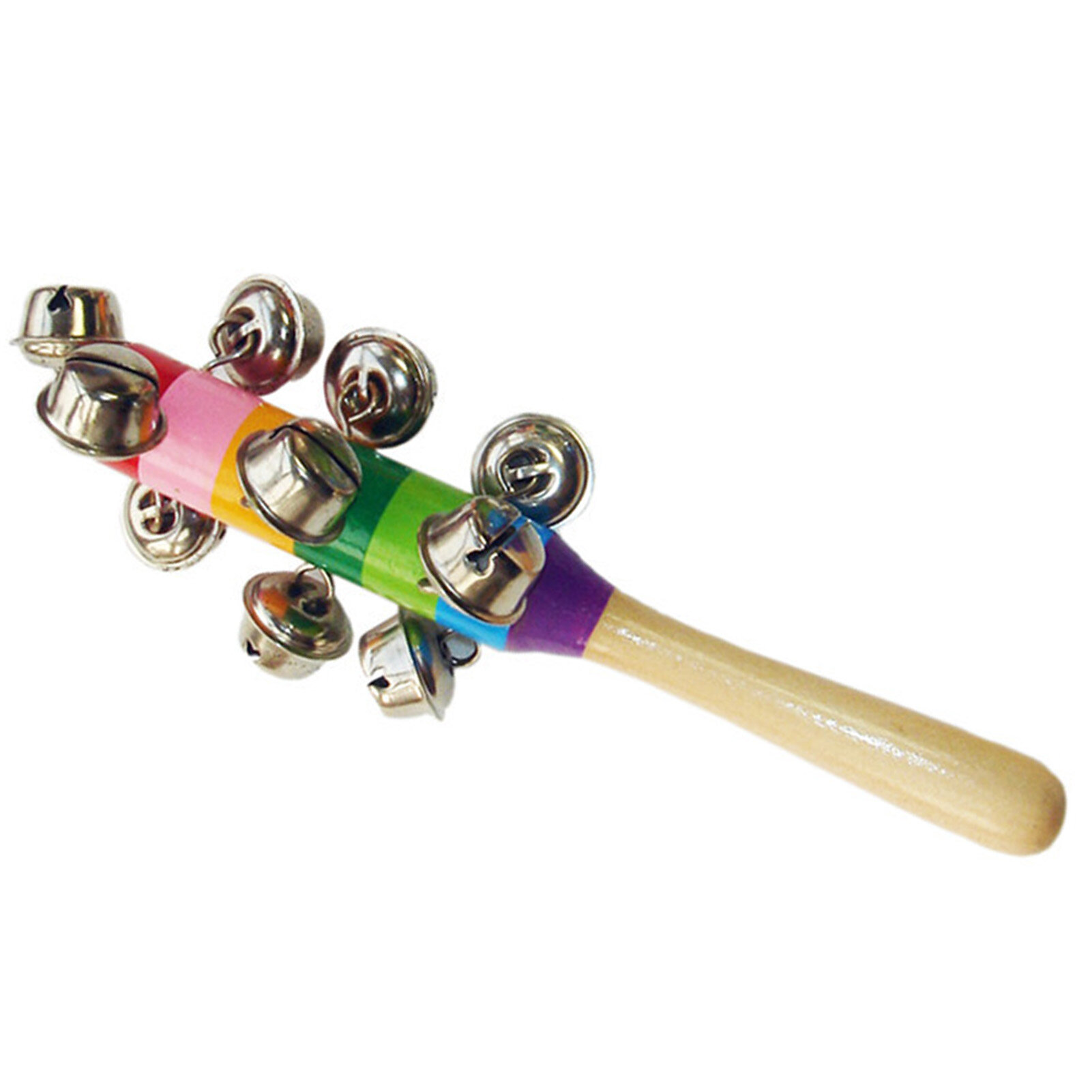 Джингл-колокольчик, деревянные погремушки, сани-колокольчик, ручка-колокольчик для детей, детский сад, музыкальные игрушки