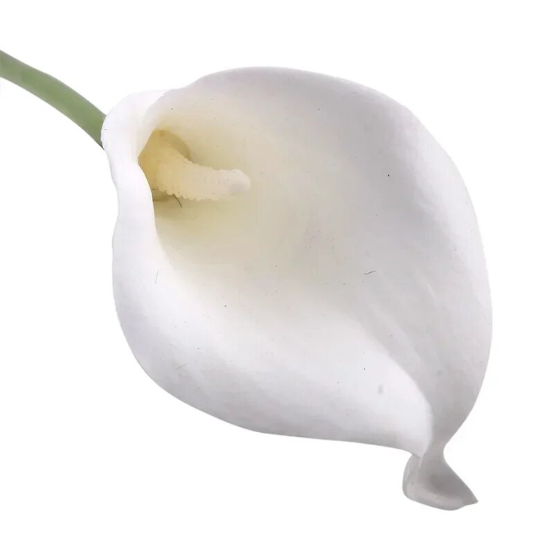 Искусственные белые цветы Калла Лилия Белый, 02