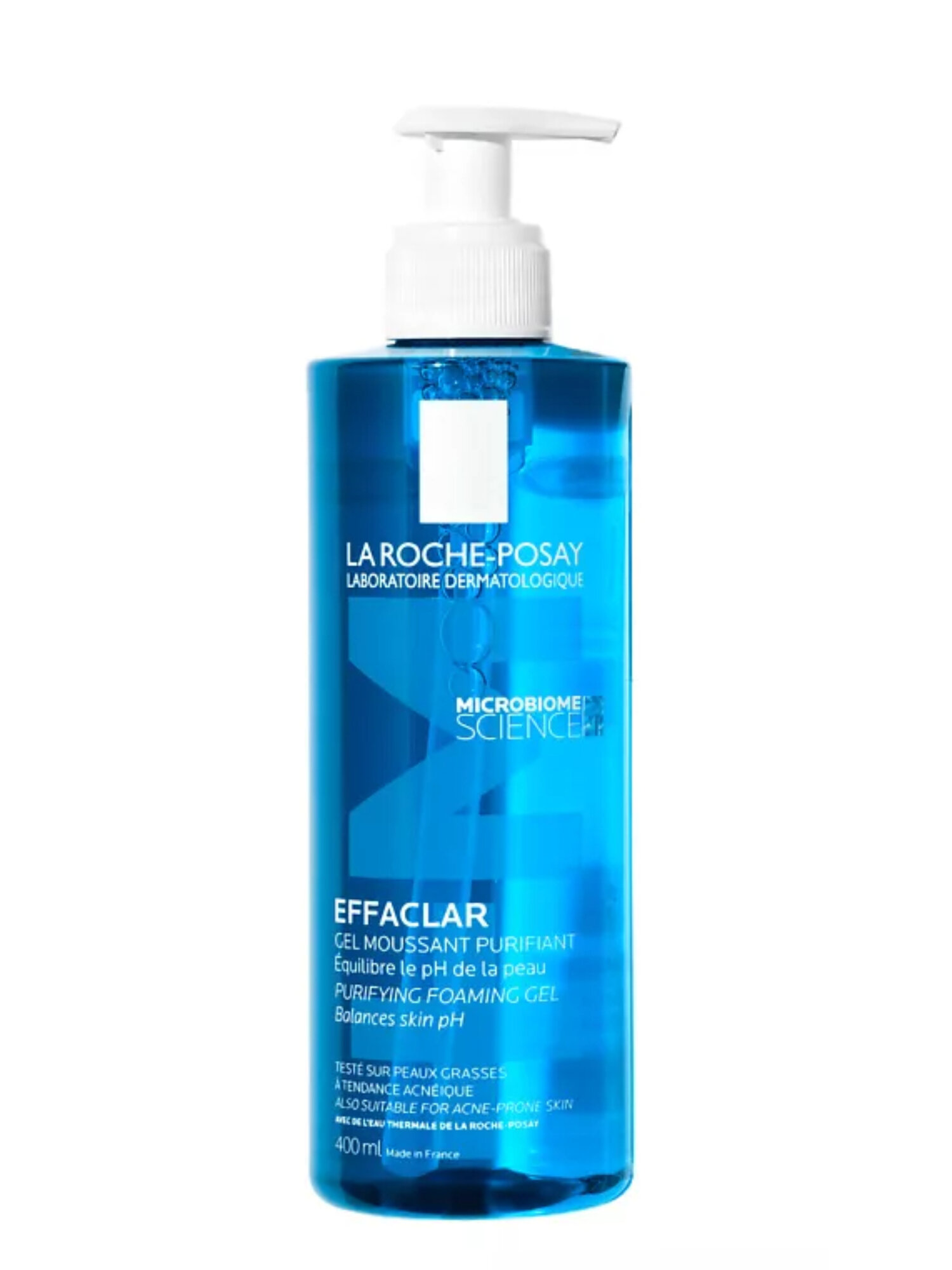 LA ROCHE-POSAY Очищающий пенящийся гель Effaclar (400 мл)