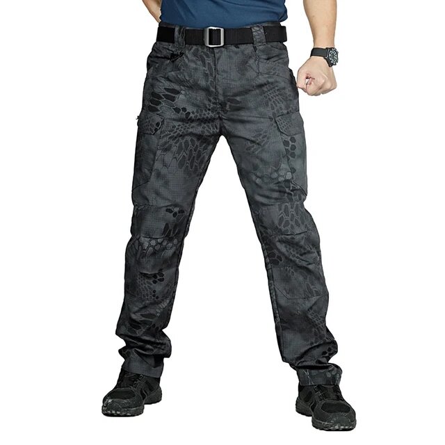 Мужские тактические брюки-карго X7 Black snake, темно-синий, XL