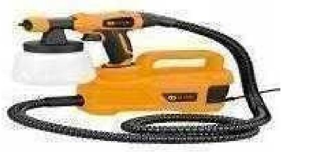 Краскопульт электрический, 800 Ватт, объем резервуара 0.8 л, сопла 1,8/2,6 мм, длина кабеля 2 метра