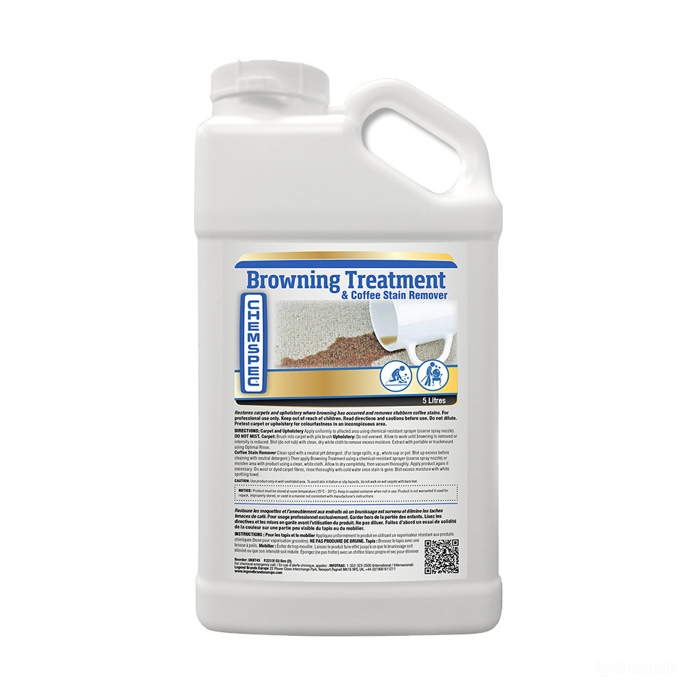 Средство устранения потемнения обивки Chemspec Browning Treatment/Coffee Stain Remover Канистра 5 л