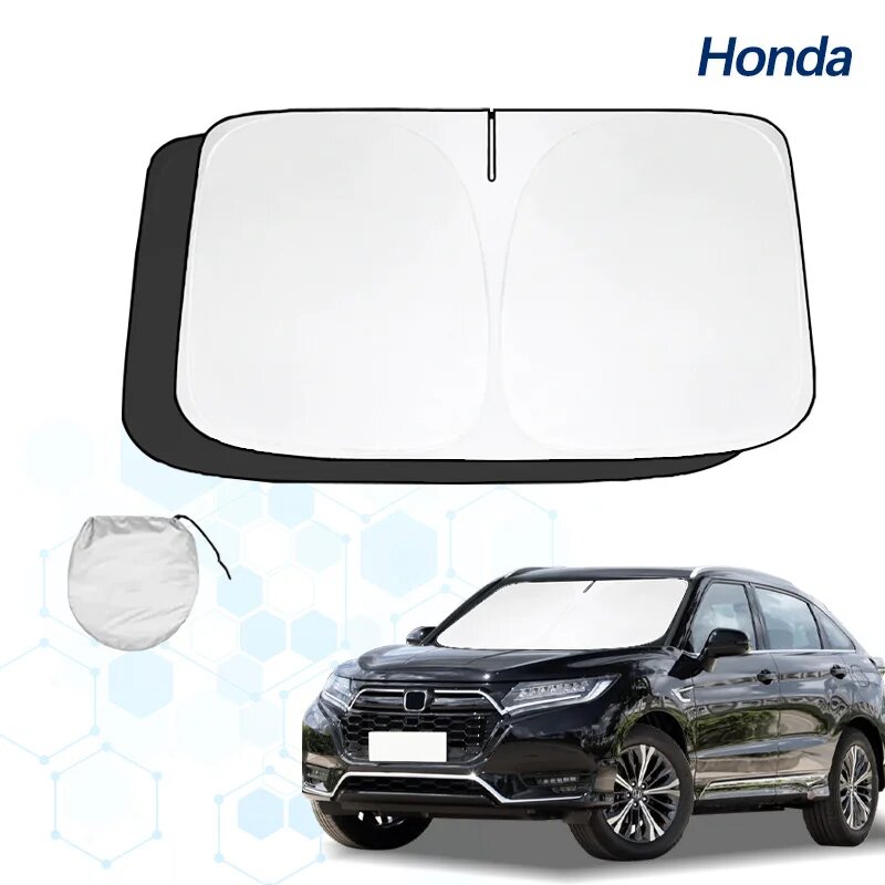 Солнцезащитный козырек на лобовое стекло автомобиля, складной солнцезащитный козырек, защитные блоки, УФ-лучи для Honda URV UR-V, автомобильные летние аксессуары