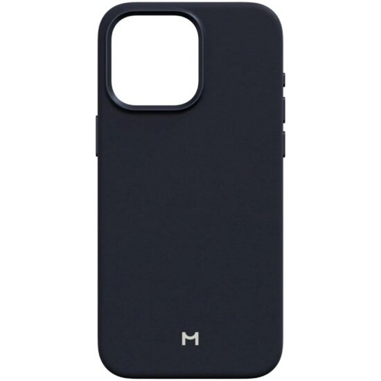 Чехол Magssory для Apple iPhone 15 Pro Max, экокожа, с магнитами, совместимый с MagSafe, синий