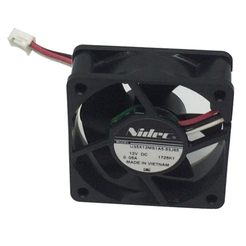 Nidec U35X12MS1A5-53J65 DC 12V 0.05A 3 Line 3.5cm Silent Вентилятор охлаждения