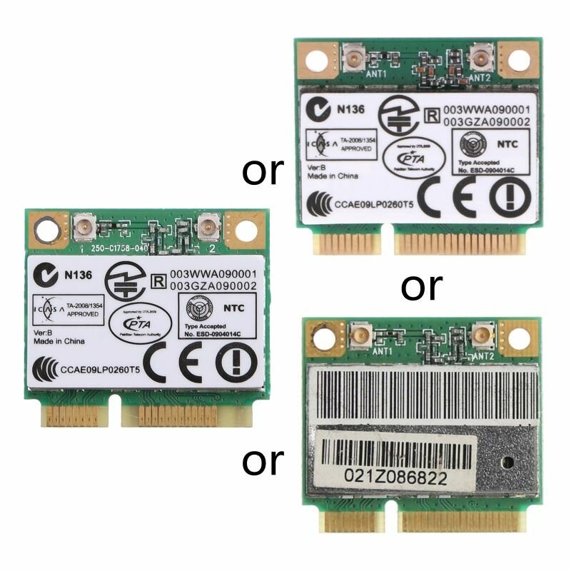 Беспроводной модем, AR9285 AR5B95 универсальная беспроводная сетевая карта половинной высоты