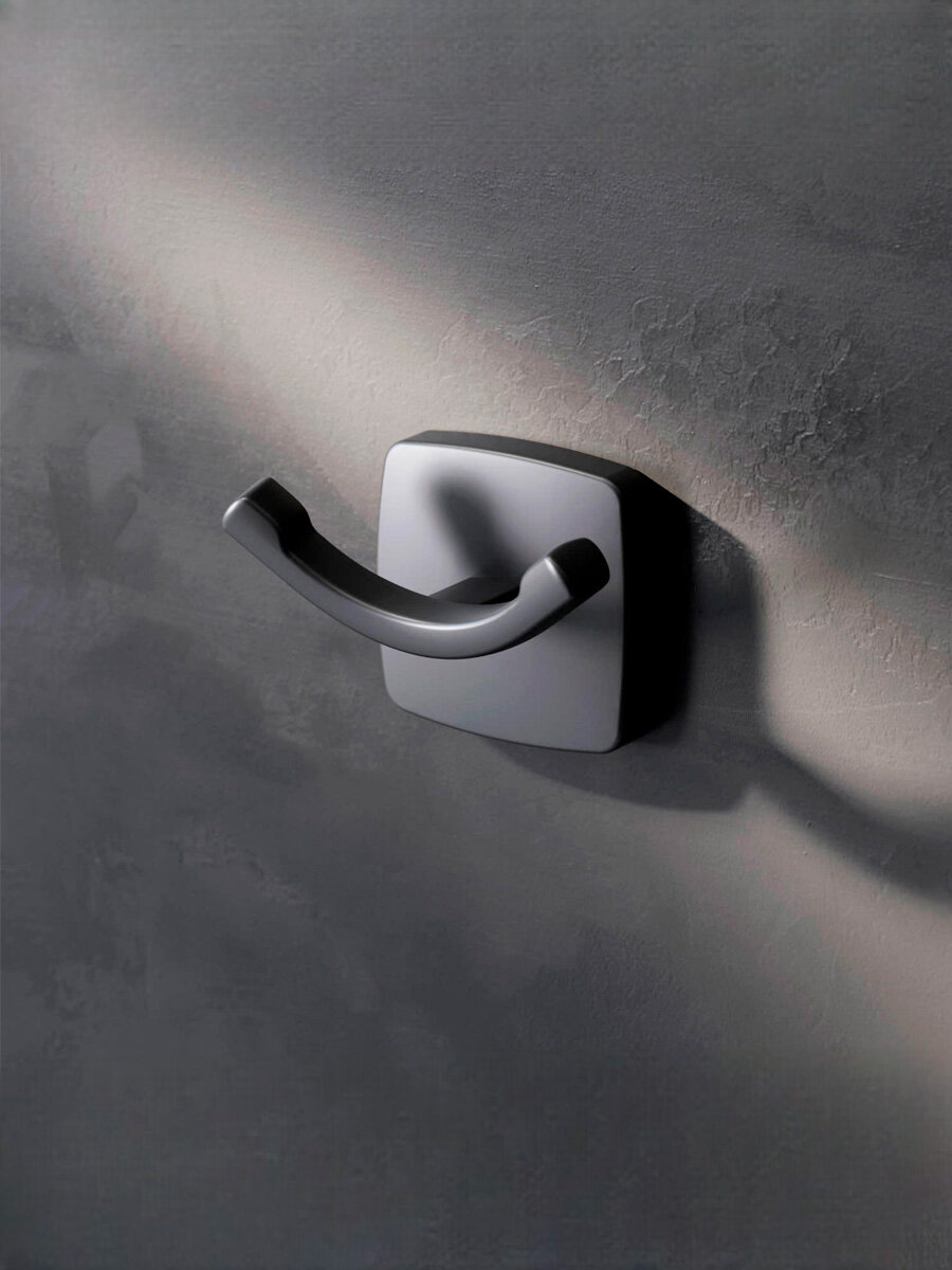 Крючок настенный, для ванной, для одежды и полотенец, в ванную и прихожую