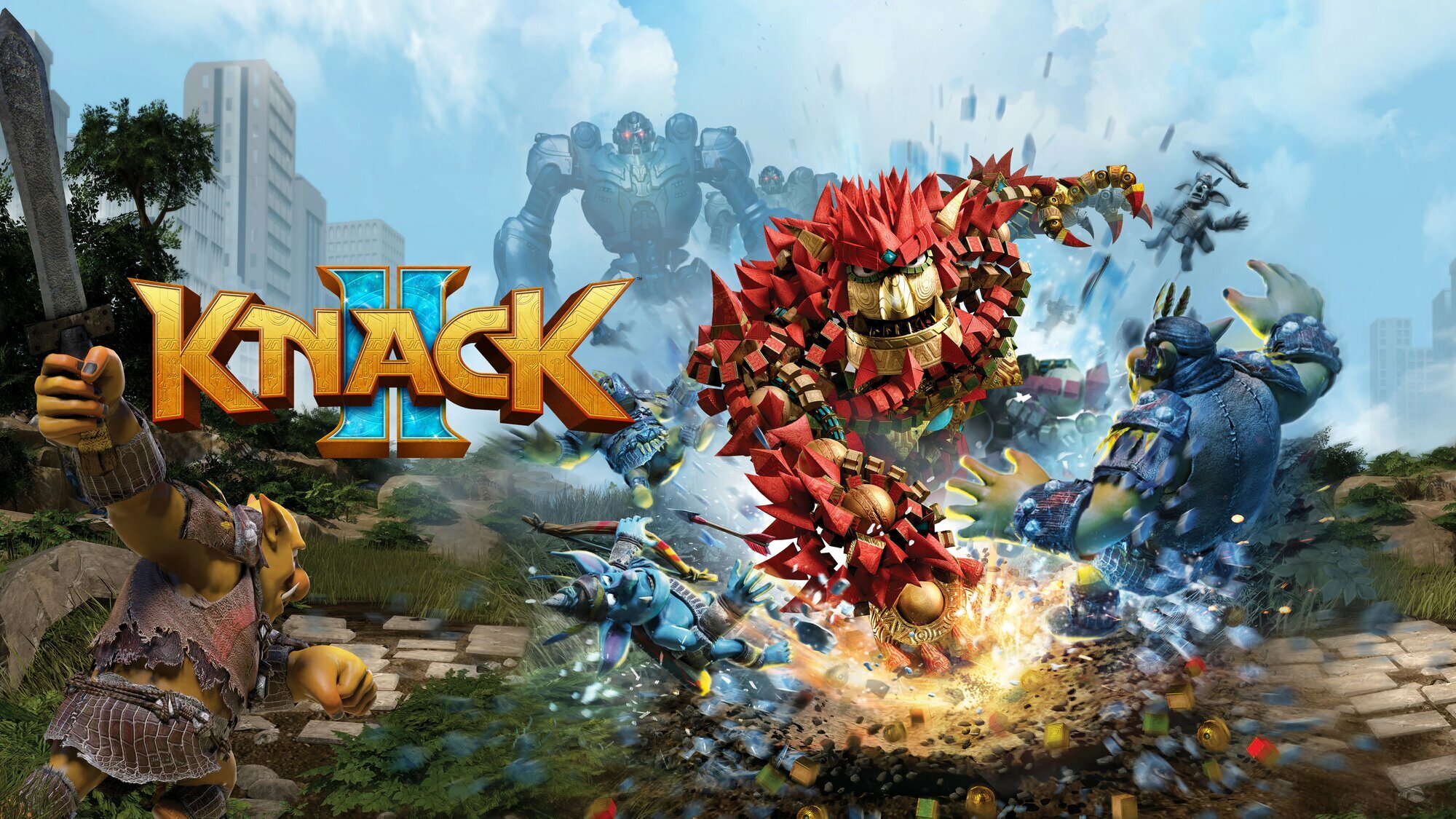 KNACK 2 для Sony PlayStation | PS4 и PS5 на русском языке | Игра навсегда | Быстрая доставка (Турция)