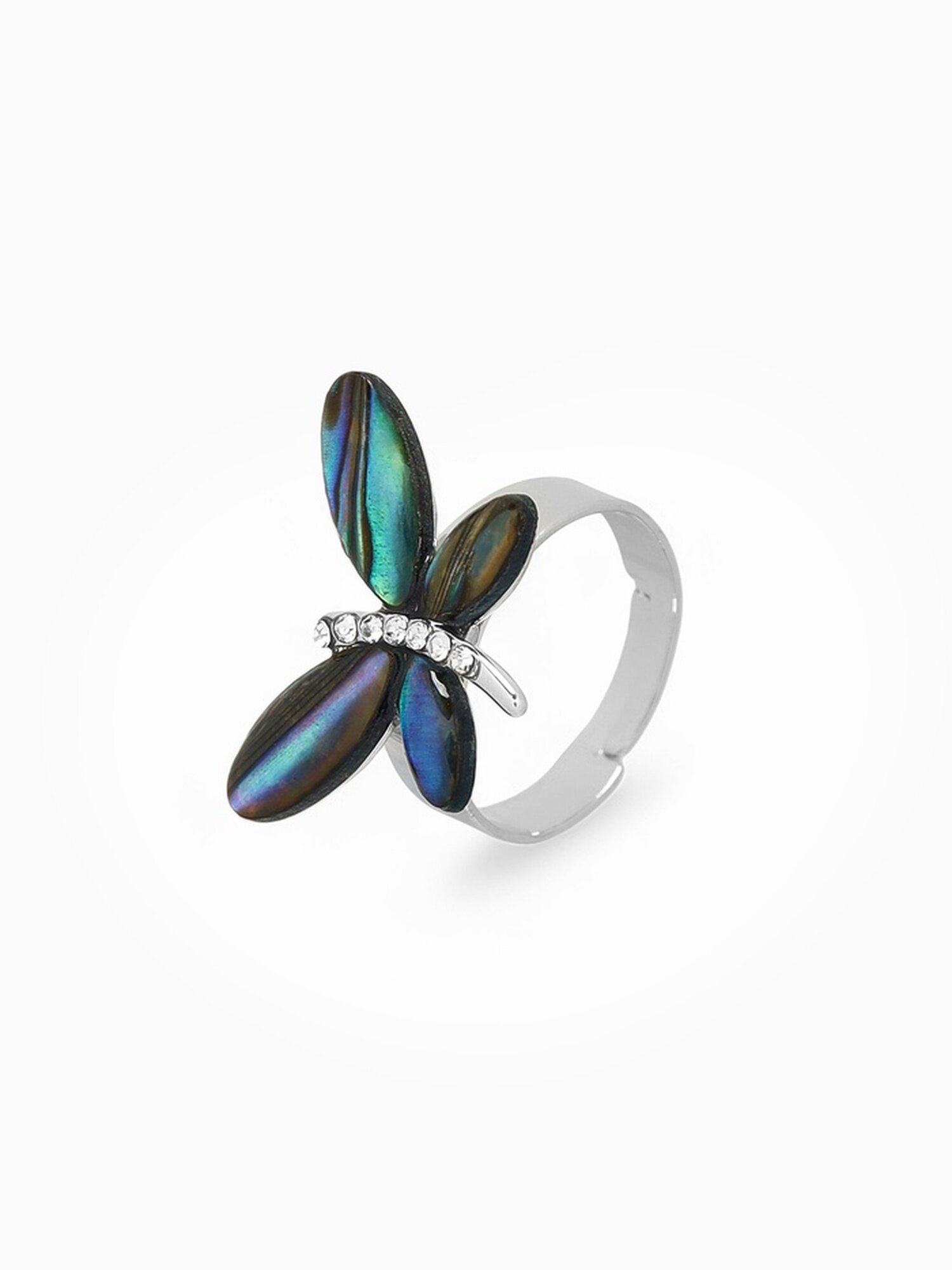 Кольцо, ракушка, эпоксидная смола