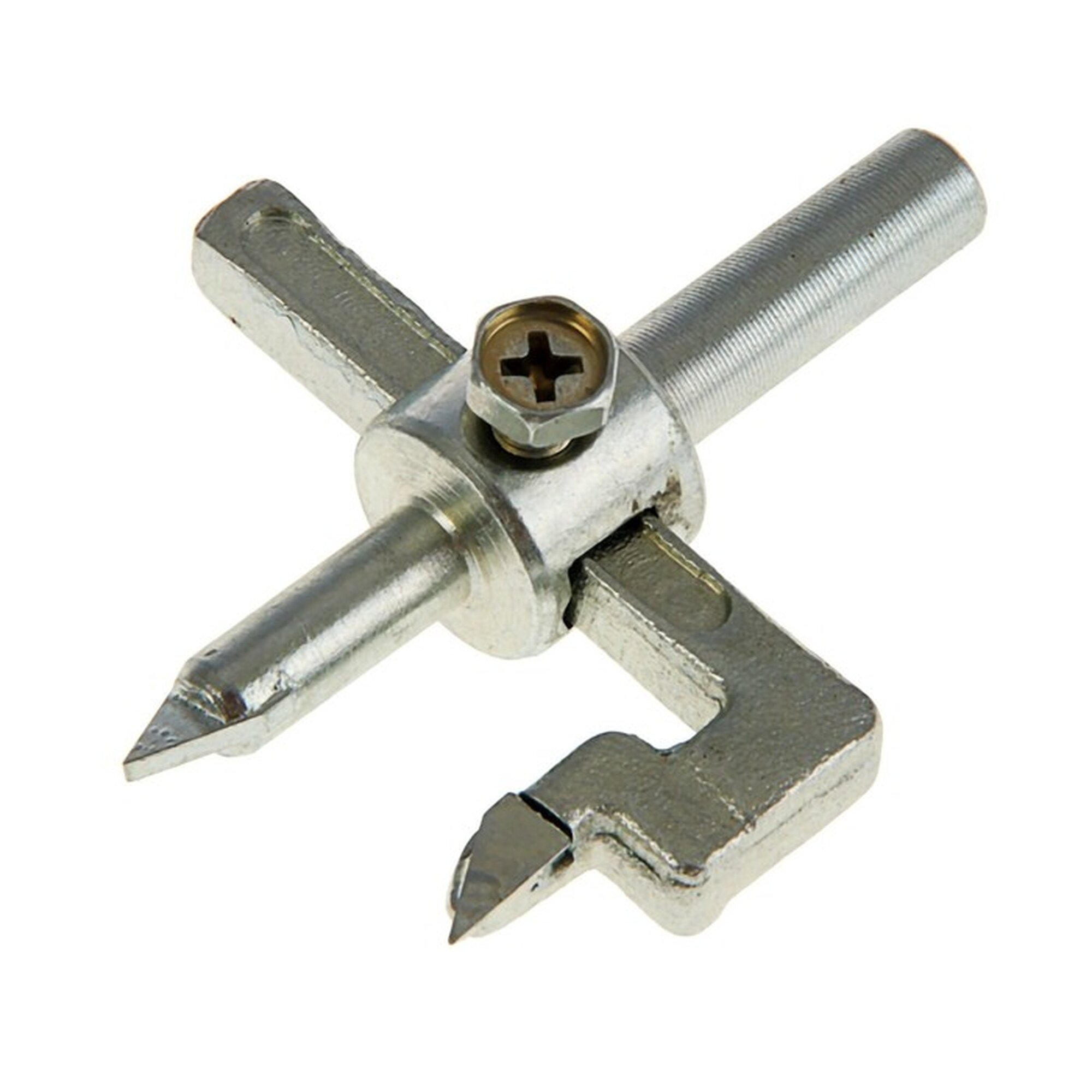 Сверло круговое регулируемое по кафелю тундра "Балеринка", 20 - 100 мм