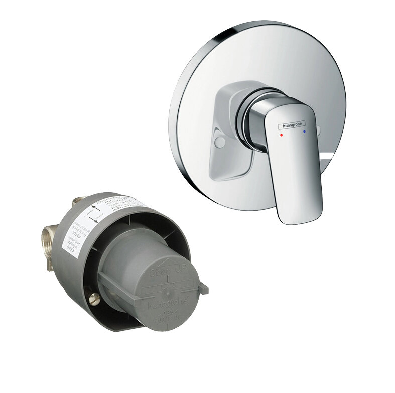 Комплект смеситель для душа и скрытая часть Hansgrohe Logis 71606000S