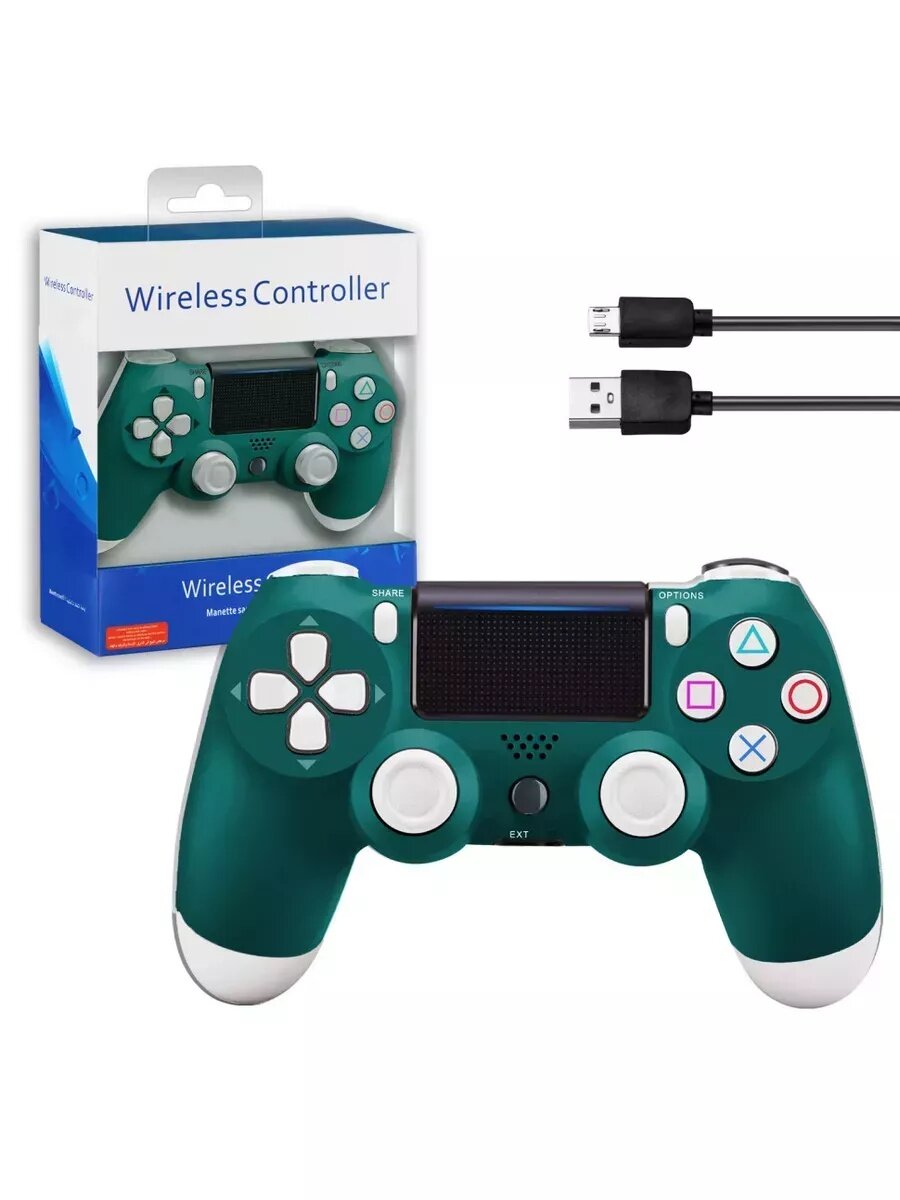 Геймпад игровой "Dualshock 4", сиреневый, беспроводной, для PS4, Bluetooth