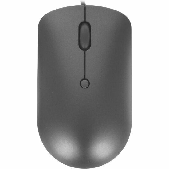 Мышь Lenovo 540 проводная темно-серый