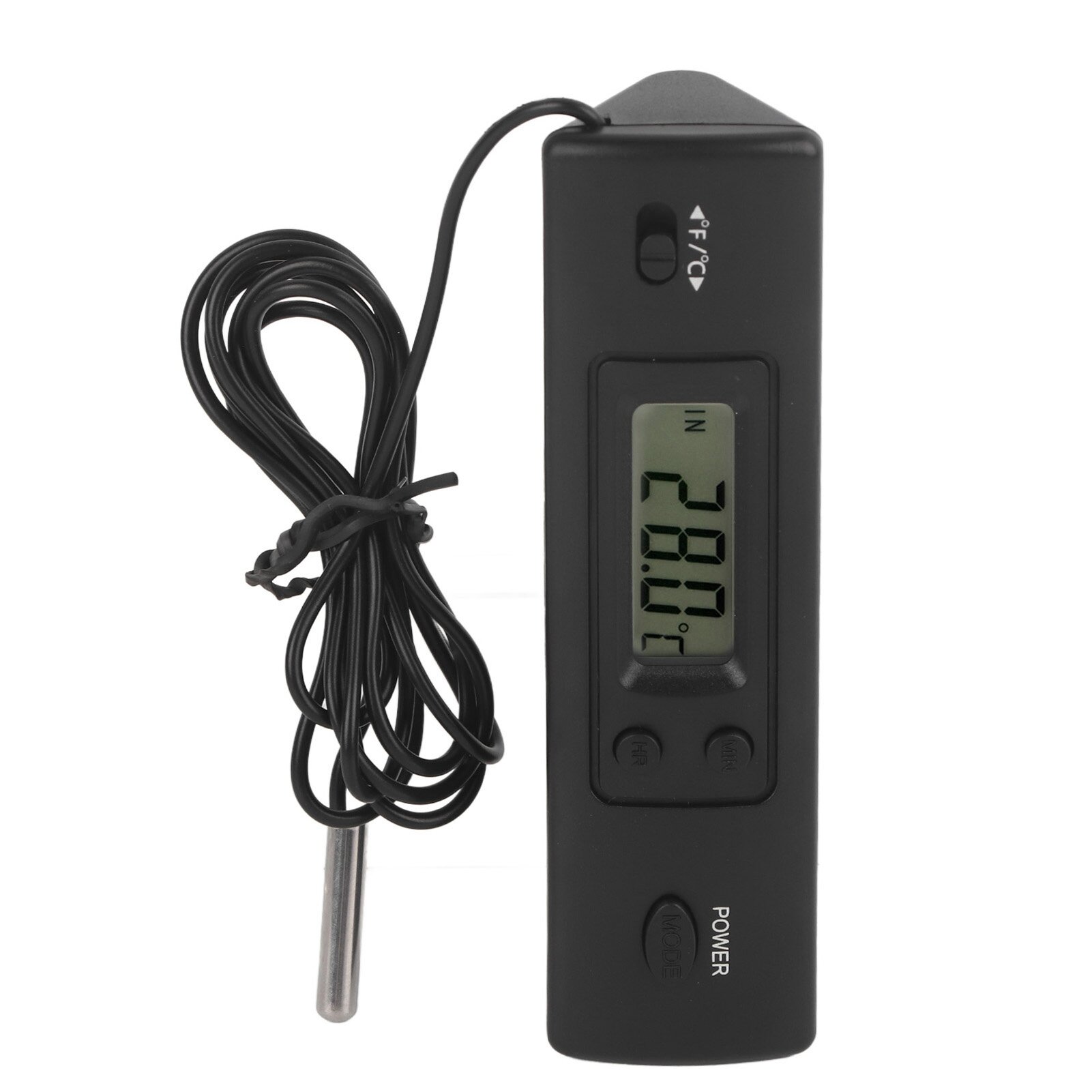 Электронный ЖК -дисплей Digital Tempert Meter Termometer Датчик зонда, подключенный для холодильника