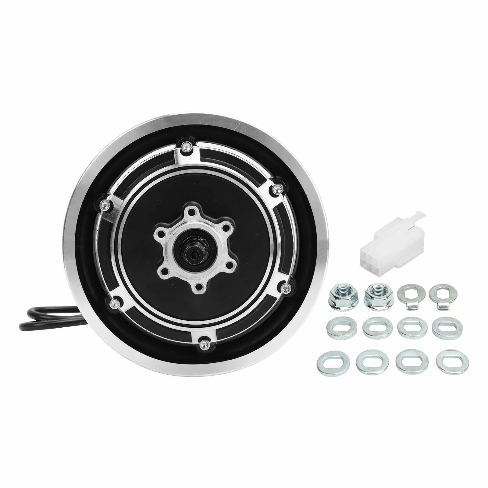 10-дюймовый мотор-ступица, 24-48В, 350-500Вт, с дисковым тормозом, для электровелосипеда, скутера