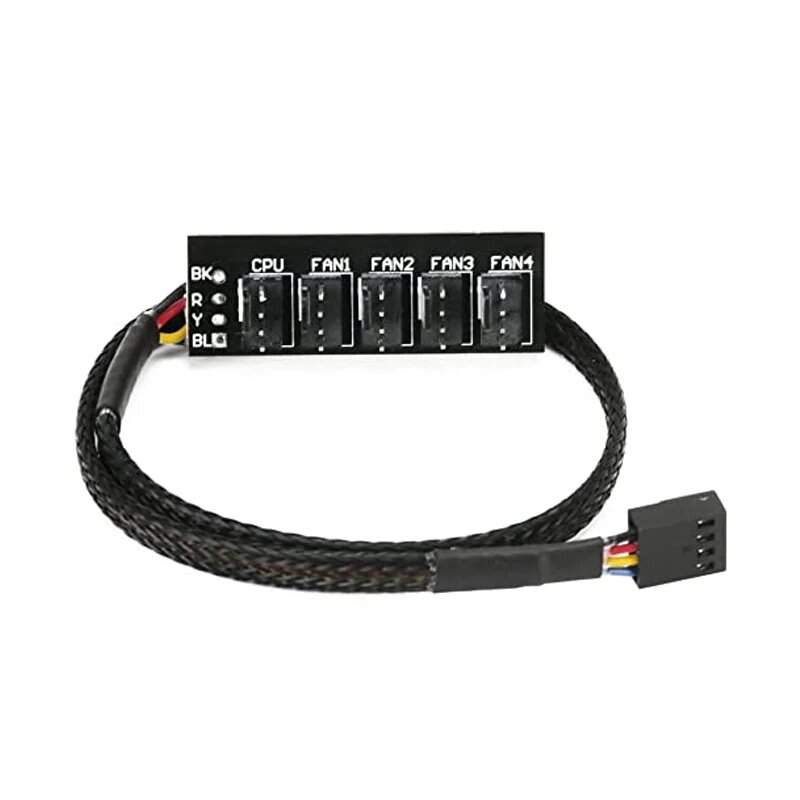 Кабель-разветвитель для вентиляторов 4-Pin PWM