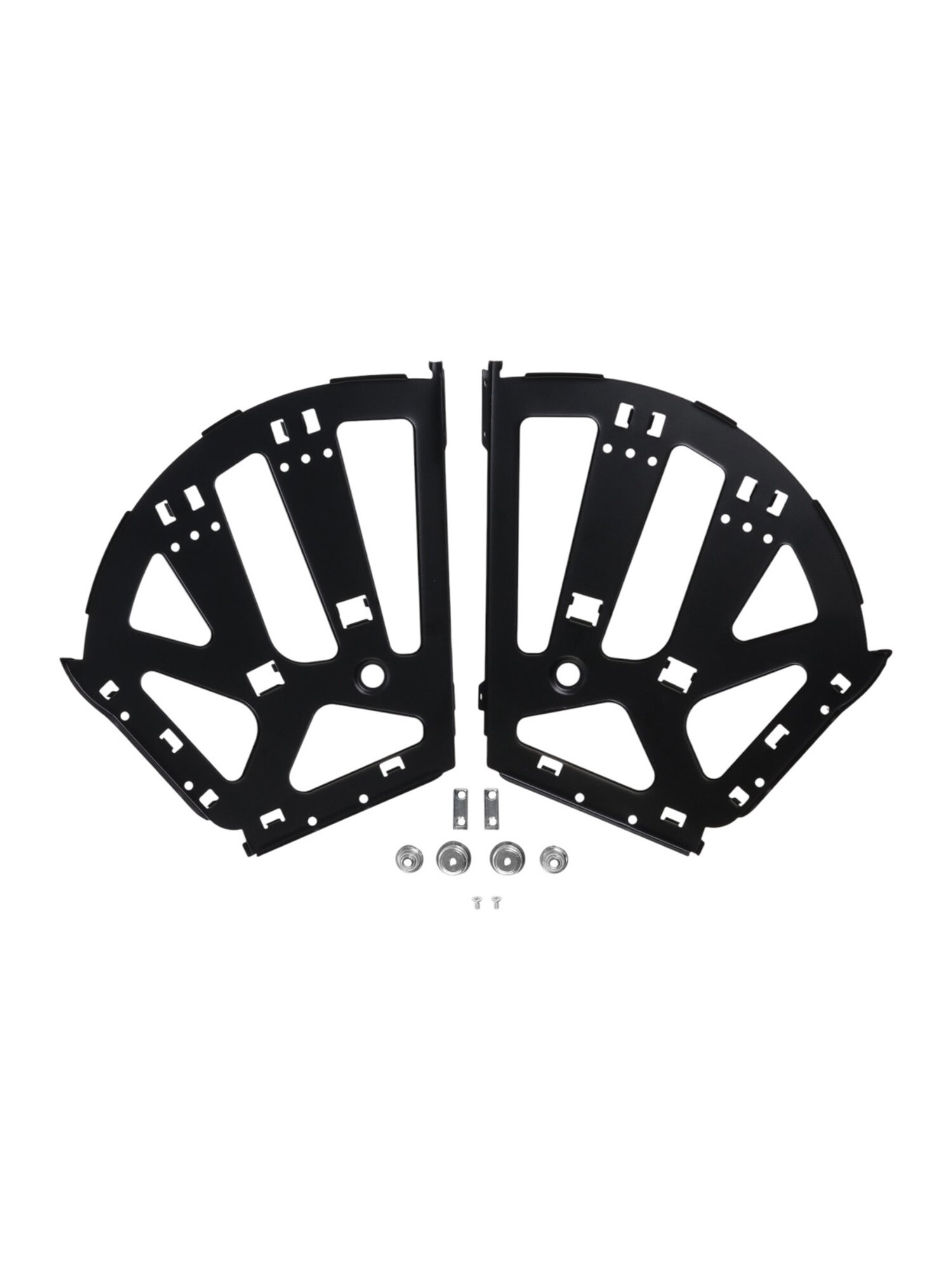 Механизм для обувницы полок CAPPIO, 3-х ярусная, до 13 мм, металл, черный