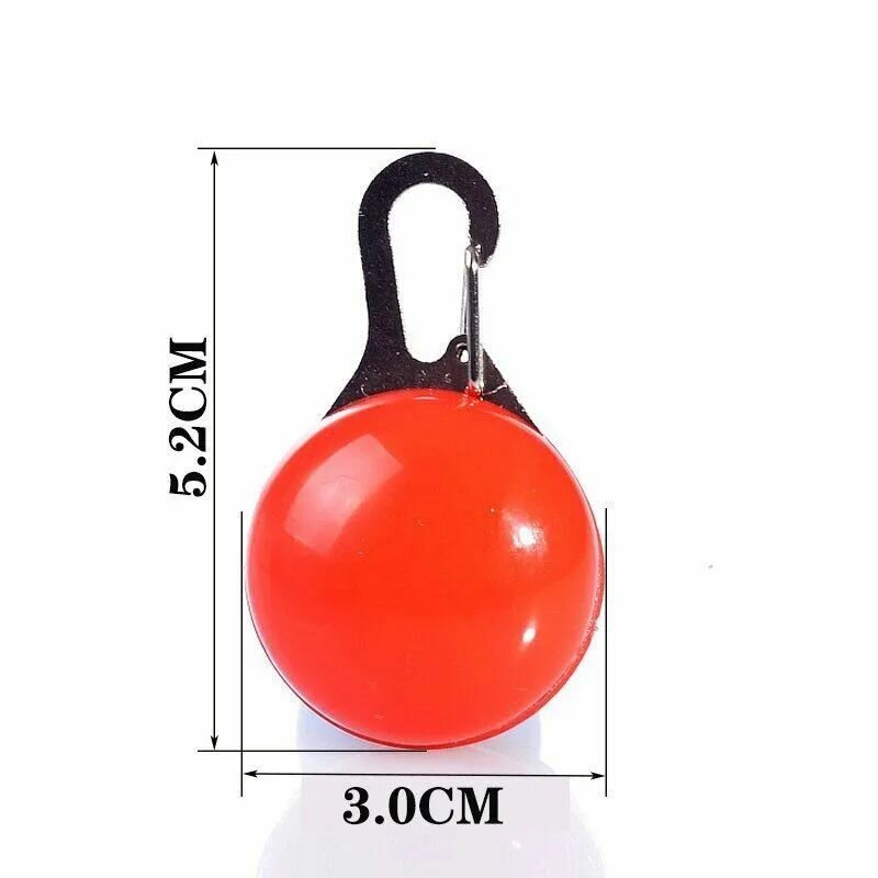 Светящаяся подвеска на ошейник, кулон на ошейник, маячок для собак , светодиодный фонарик-Fa Cai Shop