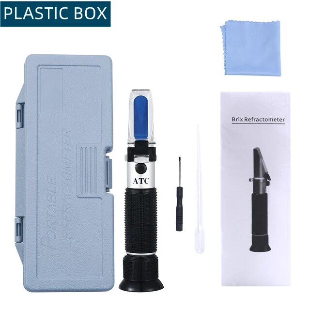 JUANJUAN Алкогольный рефрактометр 0-80%