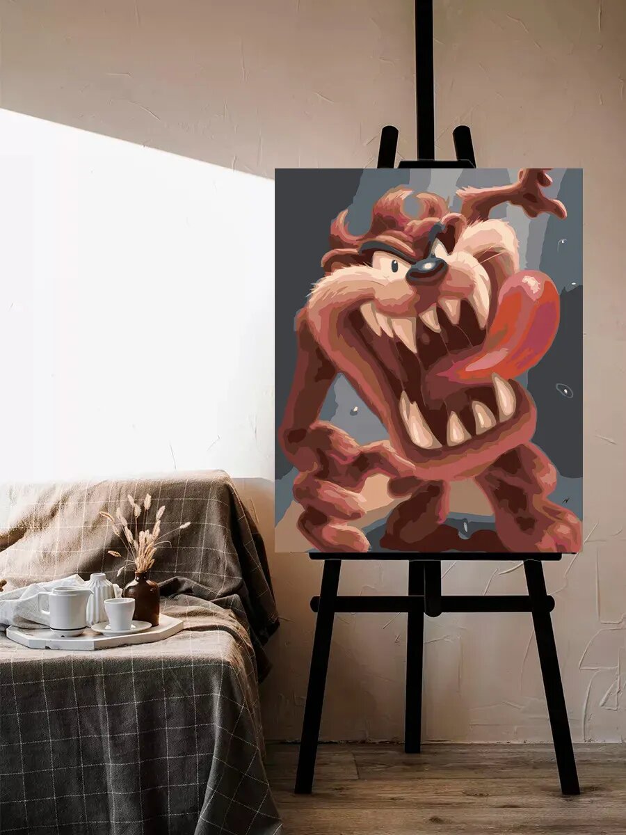 Картина по номерам Тасманский дьявол