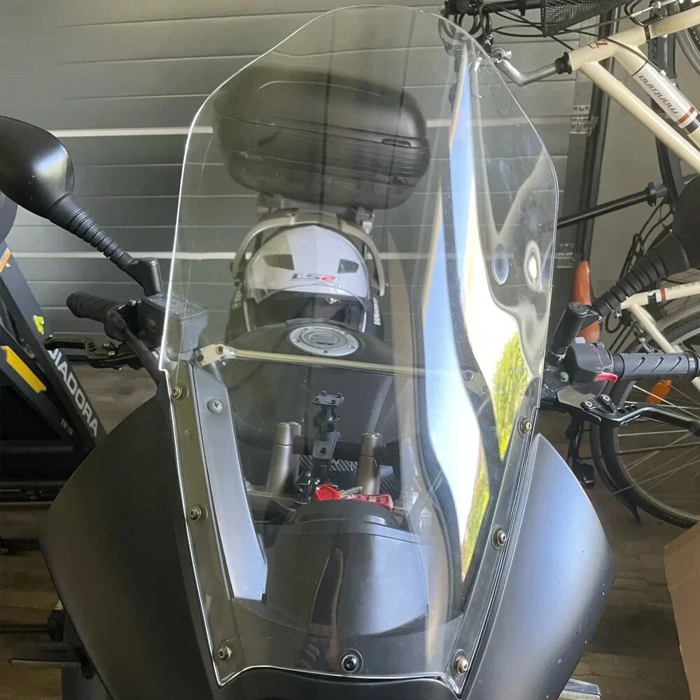 Ветровое стекло для мотоцикла TDM 900, ветровое стекло для Yamaha TDM900 02-2009 2010 2011 2012 2013 2014, ветрозащитный экран, верхний туристический экран, Прозрачный