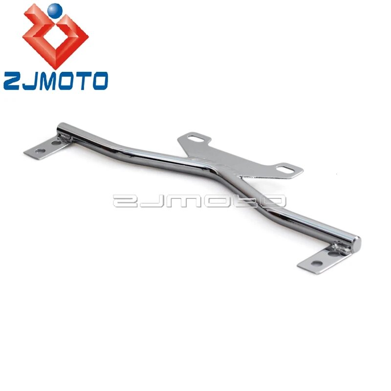 Универсальные поворотники для мотоциклов, крепление для противотуманных фар, вспомогательный Кронштейн для Harley Honda Suzuki Yamaha Touring Cruiser, Chrome
