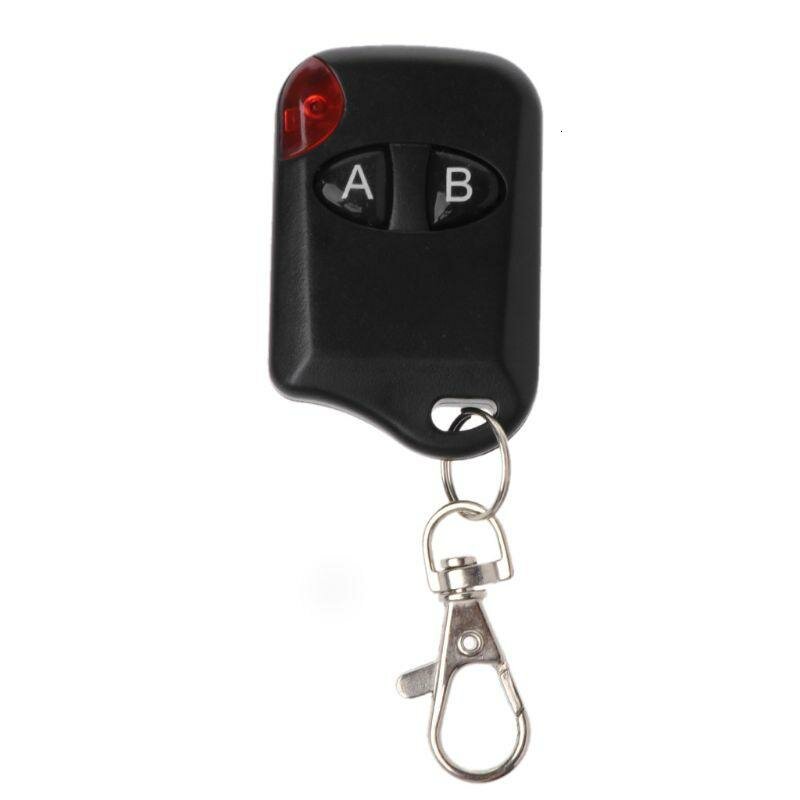 Пульт для гаражных ворот 2 кнопки 433МГц, Черный