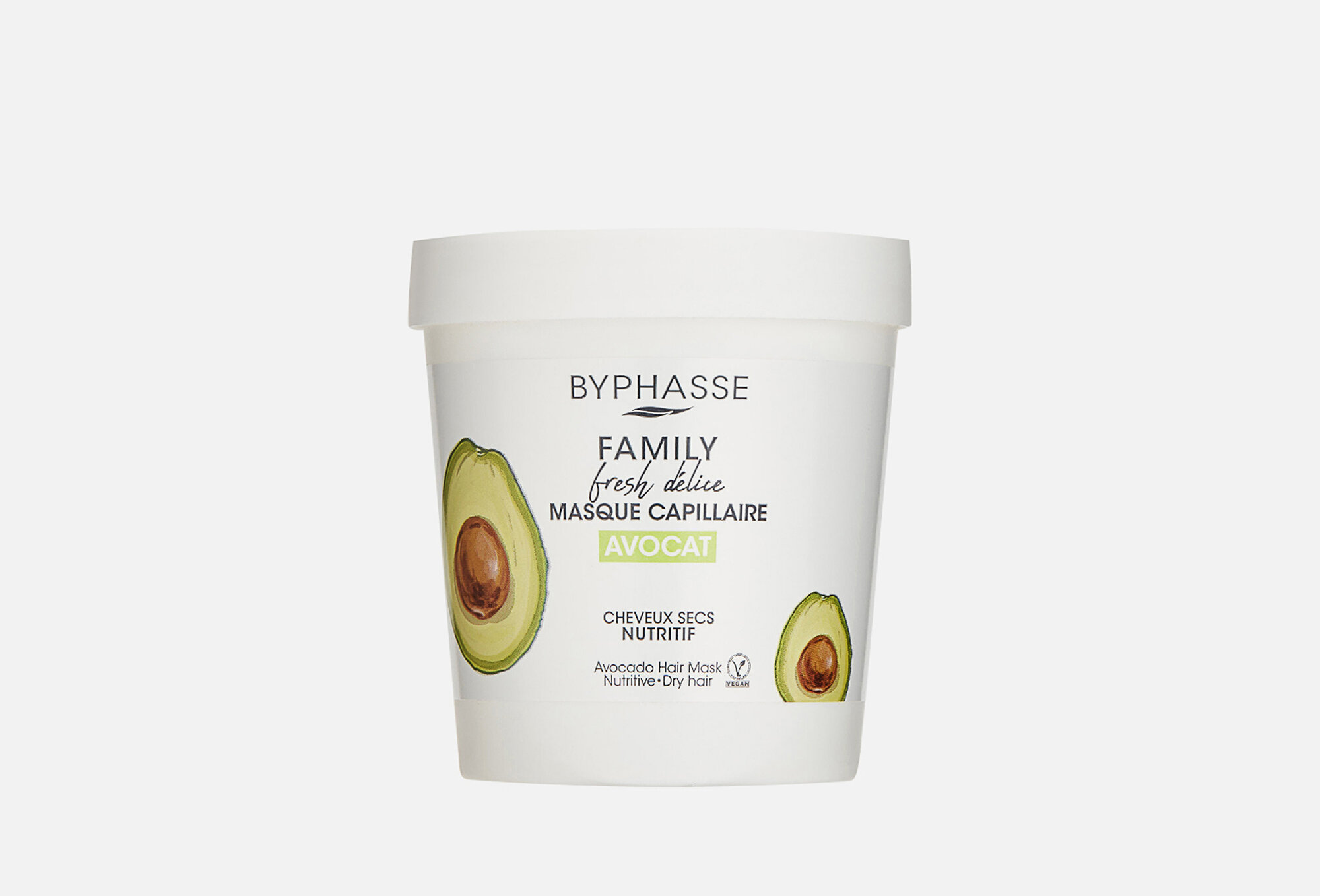 Маска для сухих волос BYPHASSE AVOCADO 250 мл