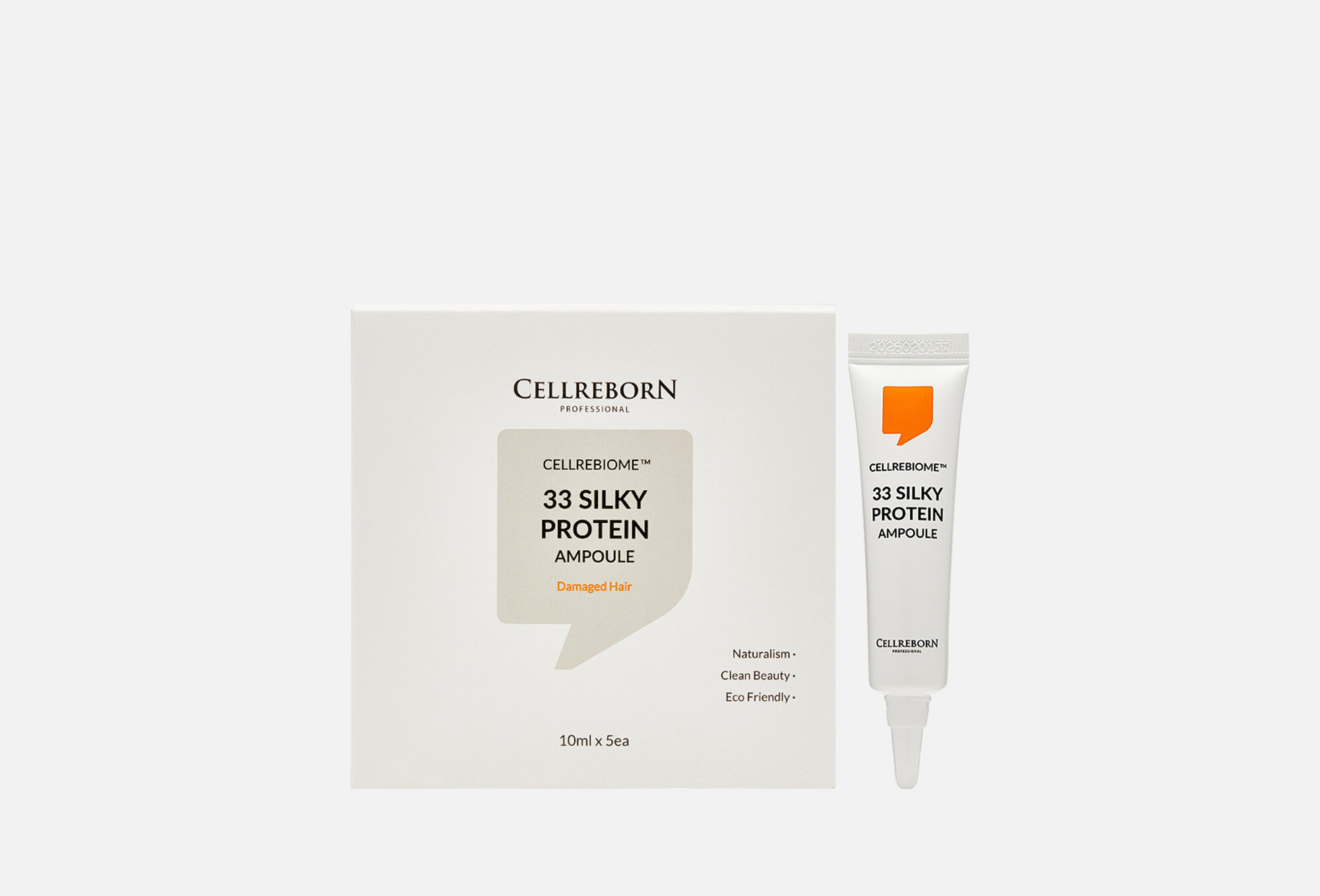 Сыворотка для поврежденных волос CELLREBORN CELLREBIOME 33 SILKY PROTEIN AMPOULE Damaged Hair