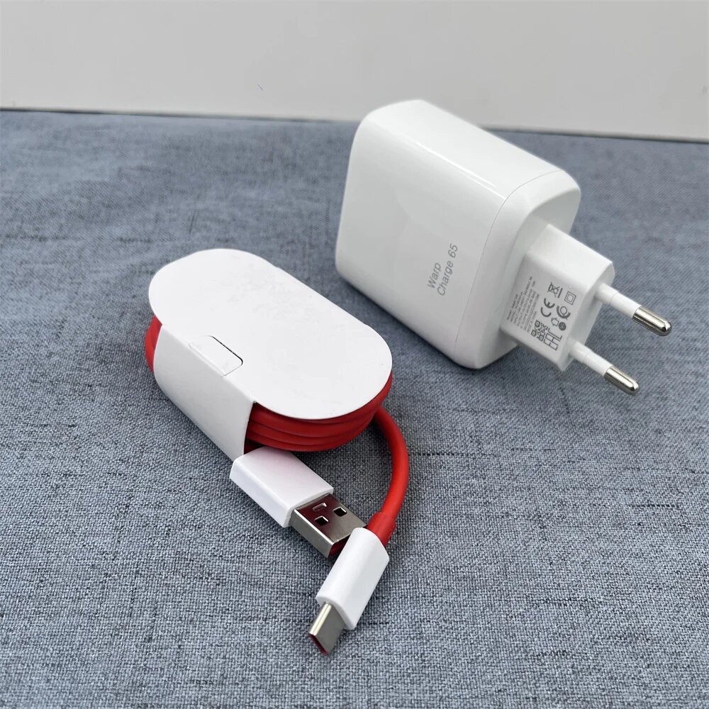 Oneplus 65W Supervooc Зарядное устройство Fast Warp Charge Адаптер европейского стандарта 10A Тип C Кабель для One Plus 1+ 10 9 Pro 9R 8T 8 7T Pro Nord N10 N100, EU with cable