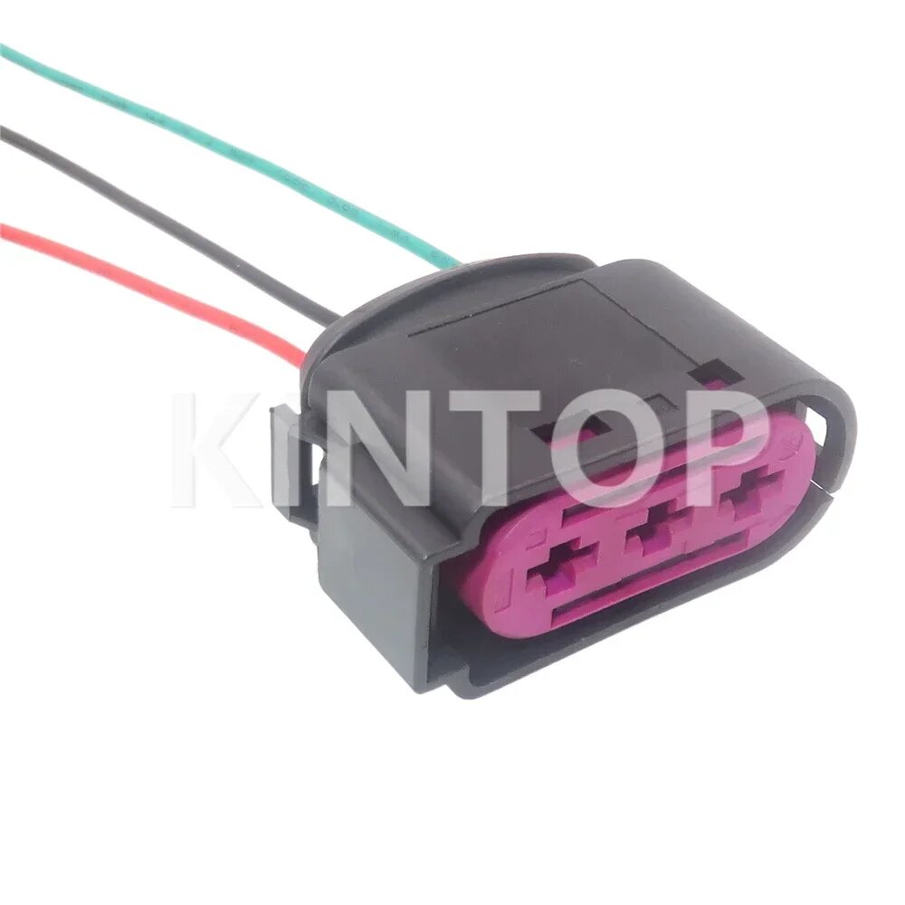 1 комплект, 3 контакта 1J0937773 1J0 937 773, блок предохранителей переменного тока 1 Set With Wires