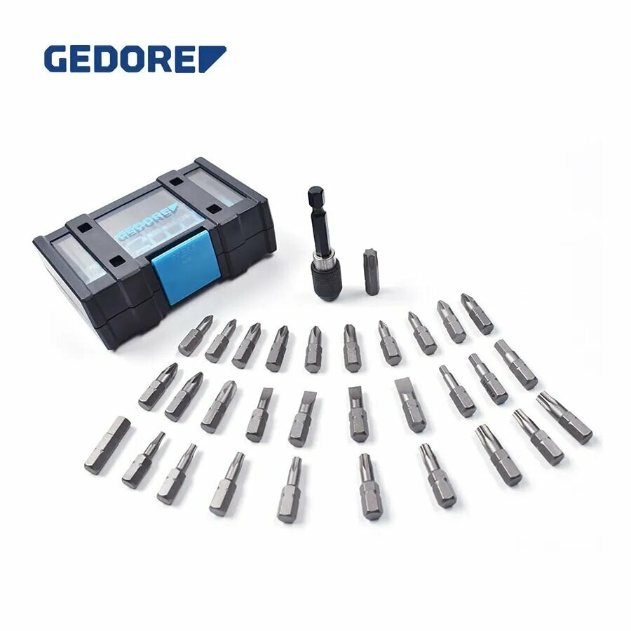 GEDORE набор бит,32 предмета, С адаптером, Несколько моделей,666-032-A