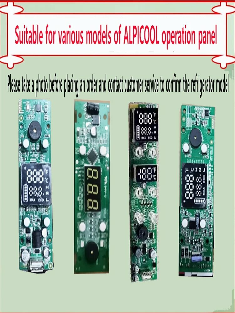 Alpicool автомобильный холодильник, панель управления, портативная плата морозильной камеры, автомобильный домашний кемпинг, путешествия, холодильник, печатная плата, аксессуары для морозильной камеры, For CR series