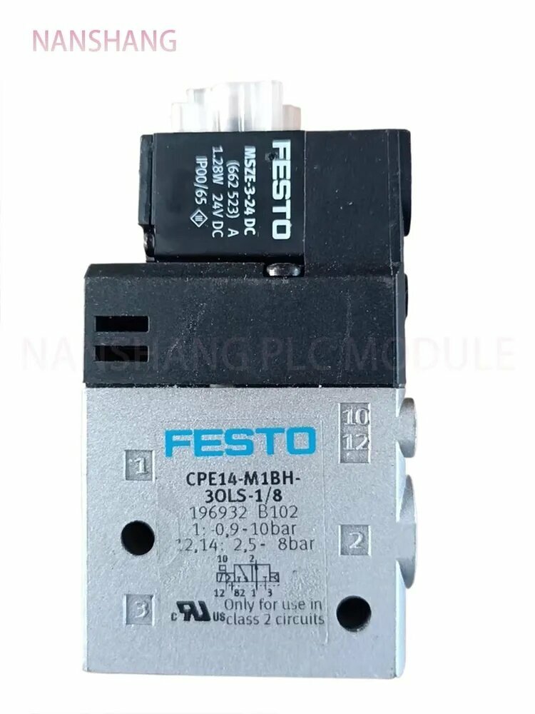 Новый оригинал Электромагнитный клапан FESTO CPE14-M1BH-30LS-1/8/ 196932