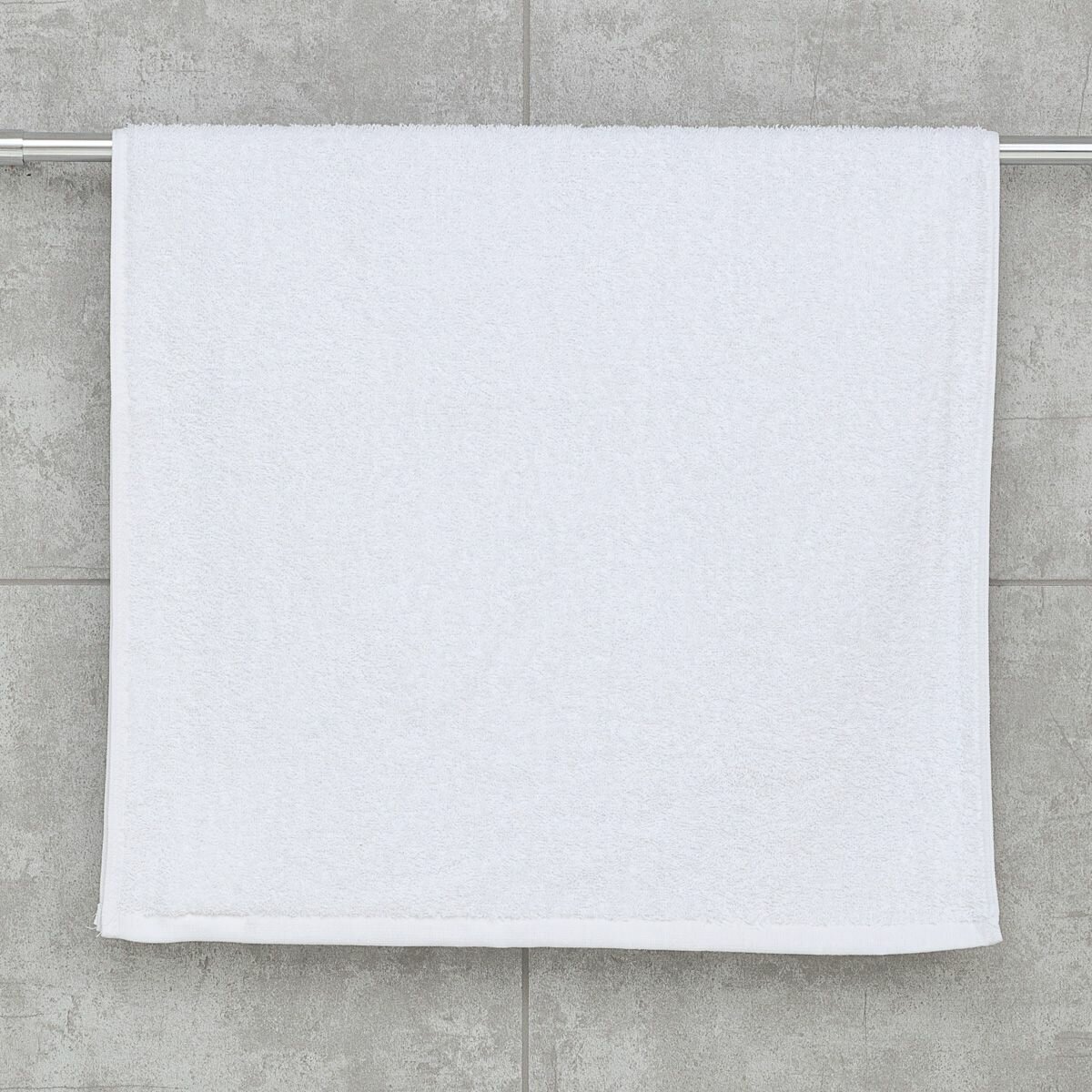 Махровое полотенце Sandal "оптима" 50*90 см, плотность 380 гр, цвет - белый