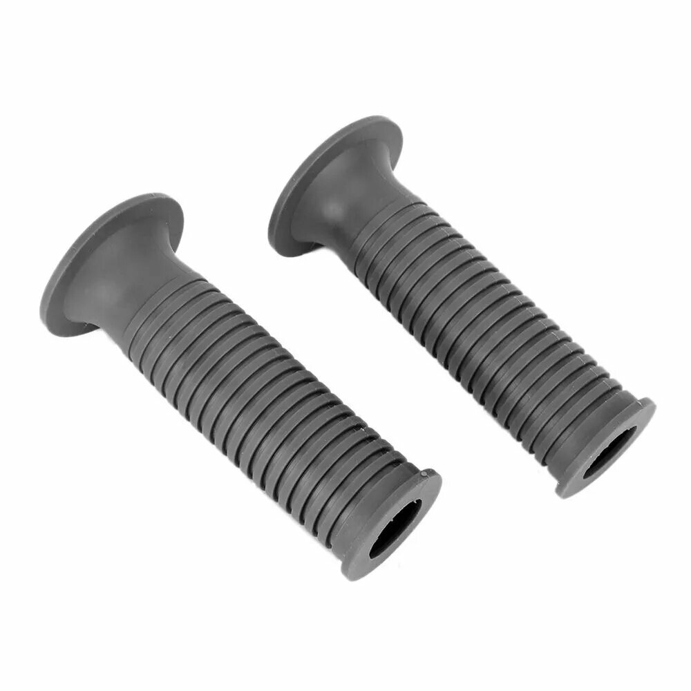 Ручки грипсы мотоцикл TPU серые 25/28мм пара