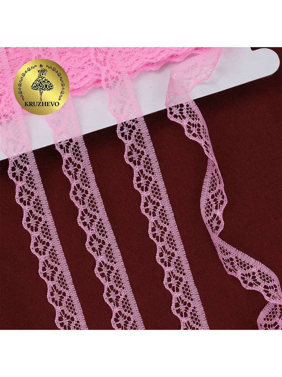 Кружево капроновое для рукоделия и шитья 12мм 27,4м