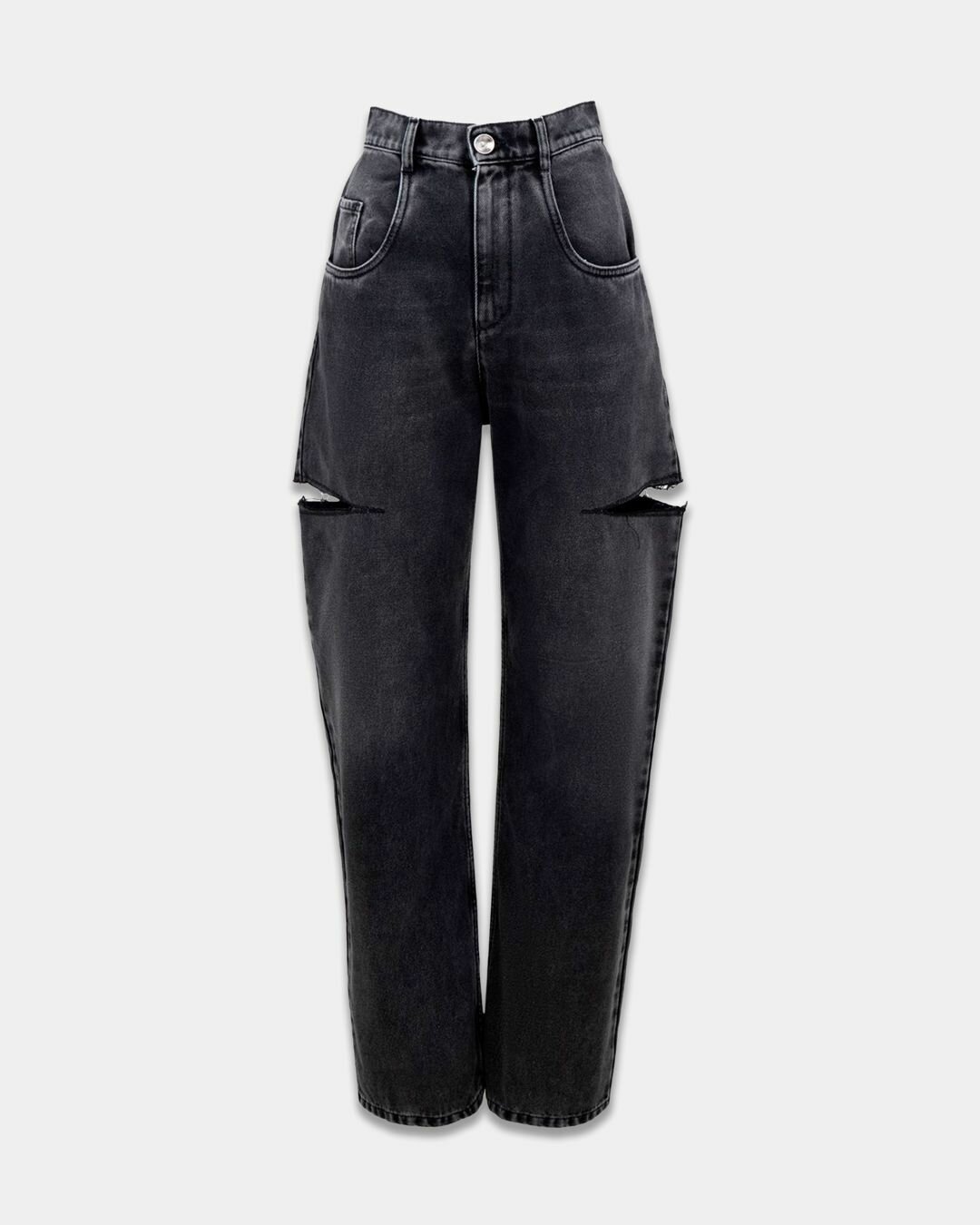 Джинсы бойфренды cutout 