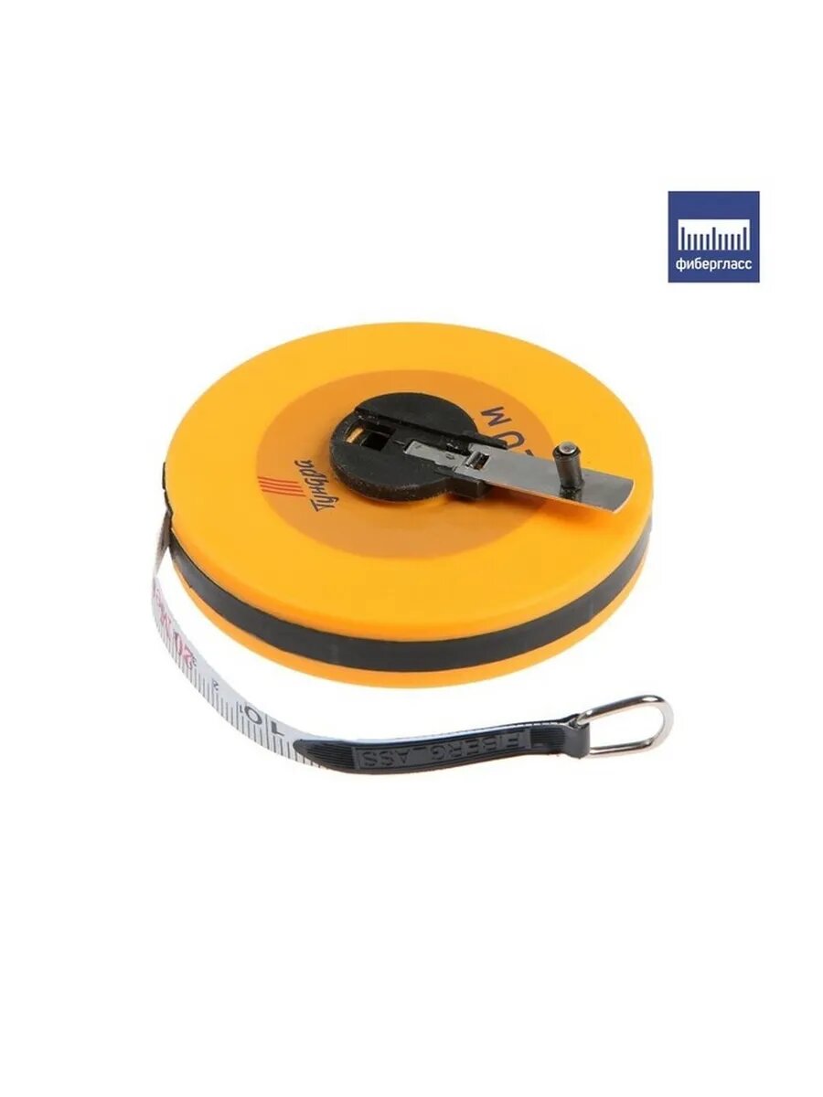 Профессиональная геодезическая рулетка 20 м
