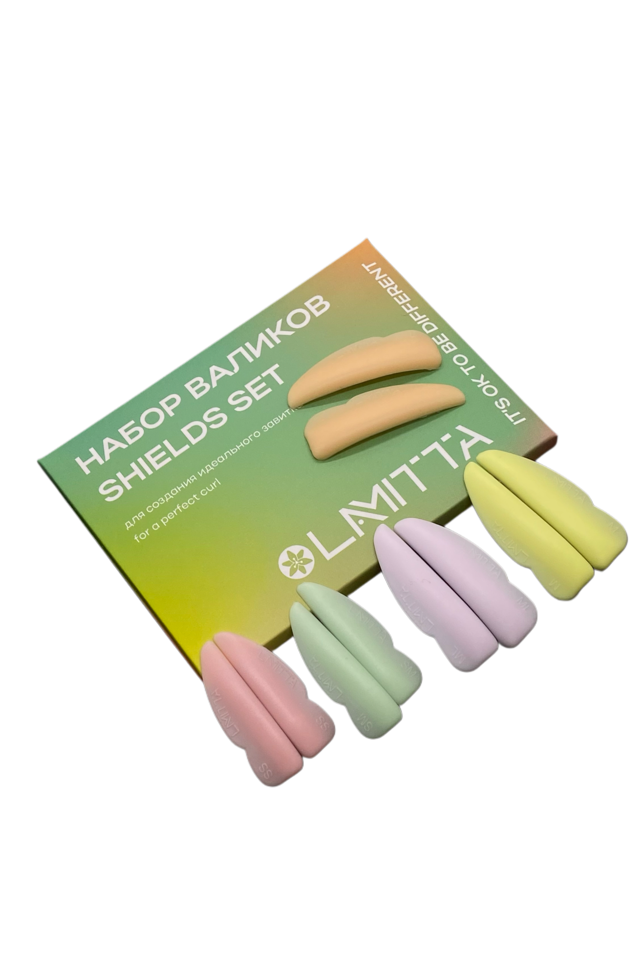 Lamitta Набор валиков для ресниц SHIELDS SET, 5 пар