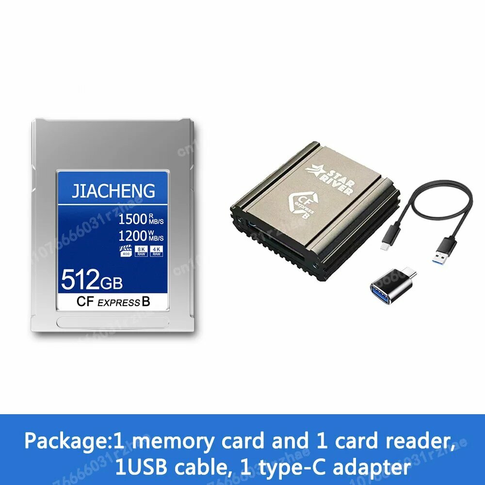 Локмат CFexpress карта памяти, тип B, 1 ТБ, 2 ТБ, 512 ГБ, 256 ГБ Set meal 512GB