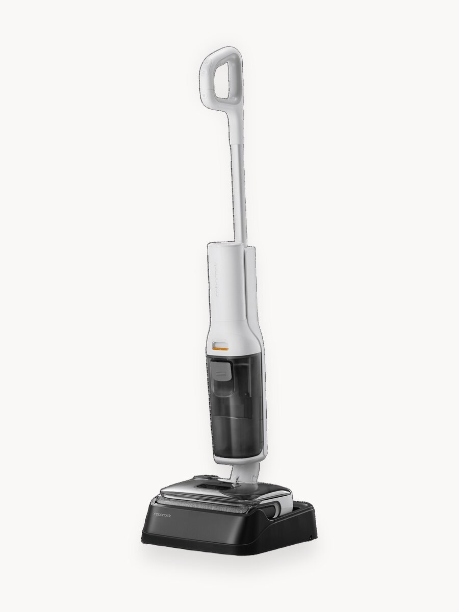 Вертикальный пылесос Roborock F25 RT(RU версия) 0% спутывания волос, 99.99% удаление бактерий, менее 1 мм до края