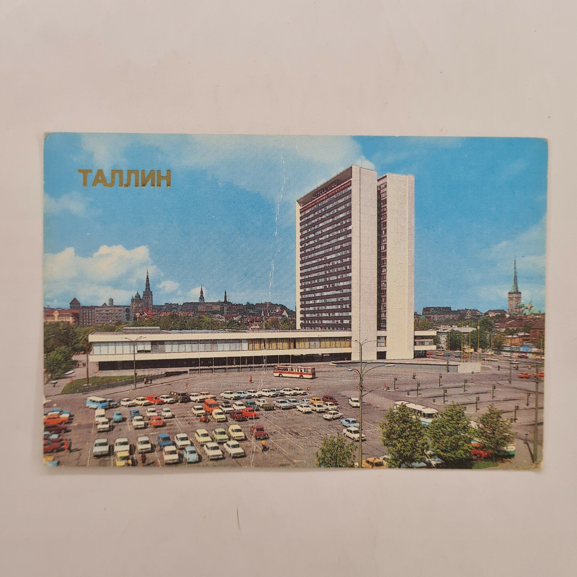 Карманный календарик 1986. Архитектурные достопримечательности Таллина, советский календарь.