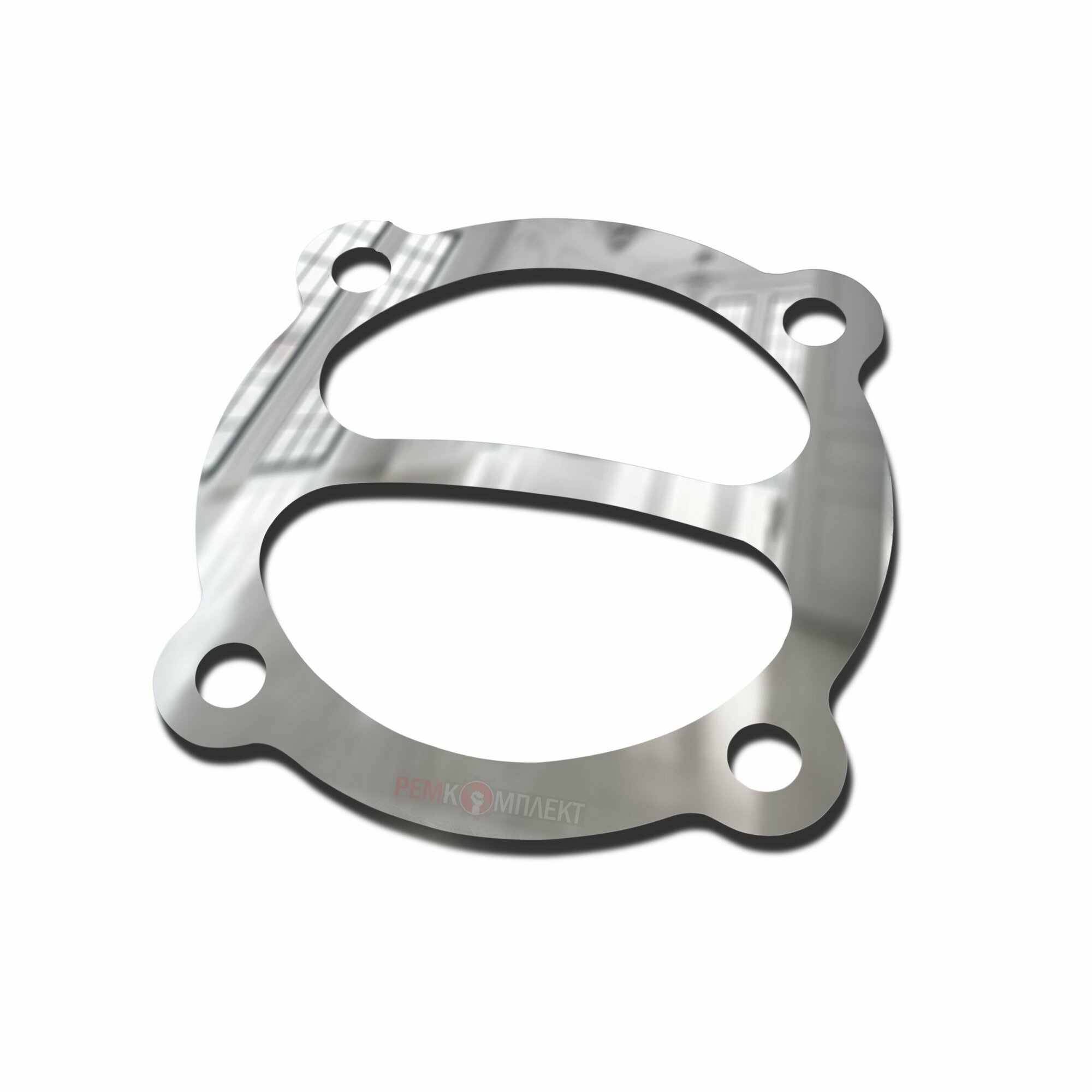 Прокладка блока клапанов для воздушного компрессора Remeza LB-30, LB-40, LB-75 и аналогов, межболт - 62 мм, 010418(1)
