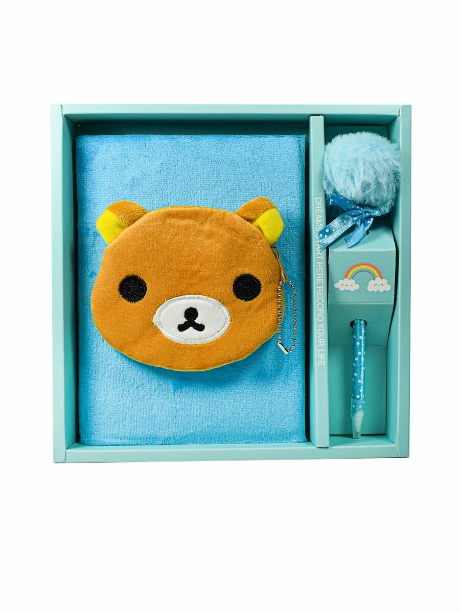 Kubanstar / Блокнот меховой с карманом, А5