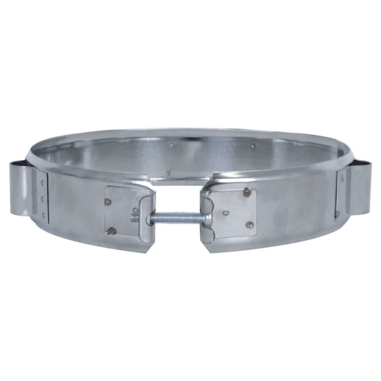 Хомут под растяжку нерж. (AISI 430/0,5мм) диаметр дымохода: 300 мм